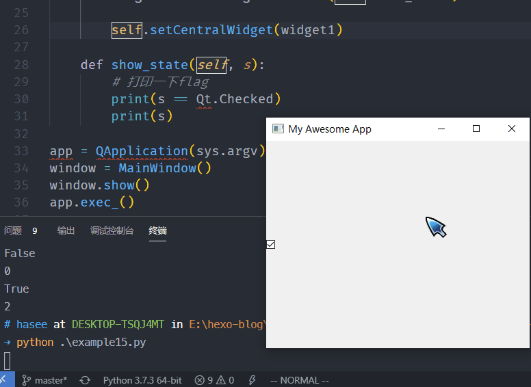 Pyqt5教程 Martin Qt的basic Features 卢一云的博客